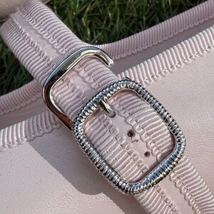 CHANEL | Shoes | Chanel Cc Logo Light Pink Leather Maryjane Cap Toe ...